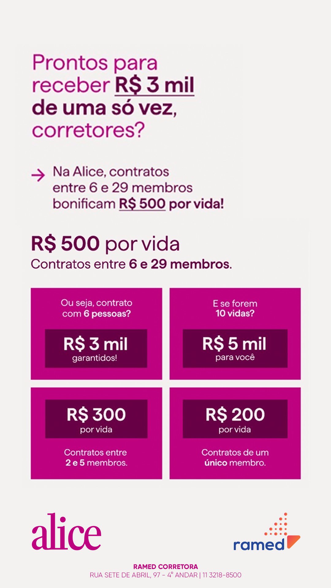Campanhas Para Corretor - Ramed Corretora de Seguros